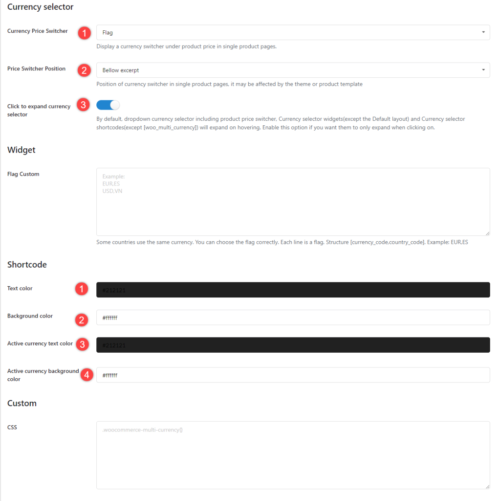 Woocommerce Multi Currency Villatheme Documentation