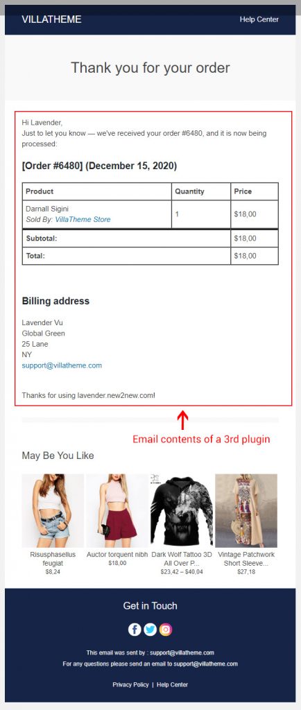 WooCommerce Email Template Customizer – VillaTheme Documentation