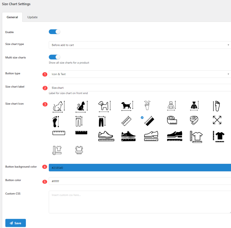 Woocommerce Product Size Chart Villatheme Documentation