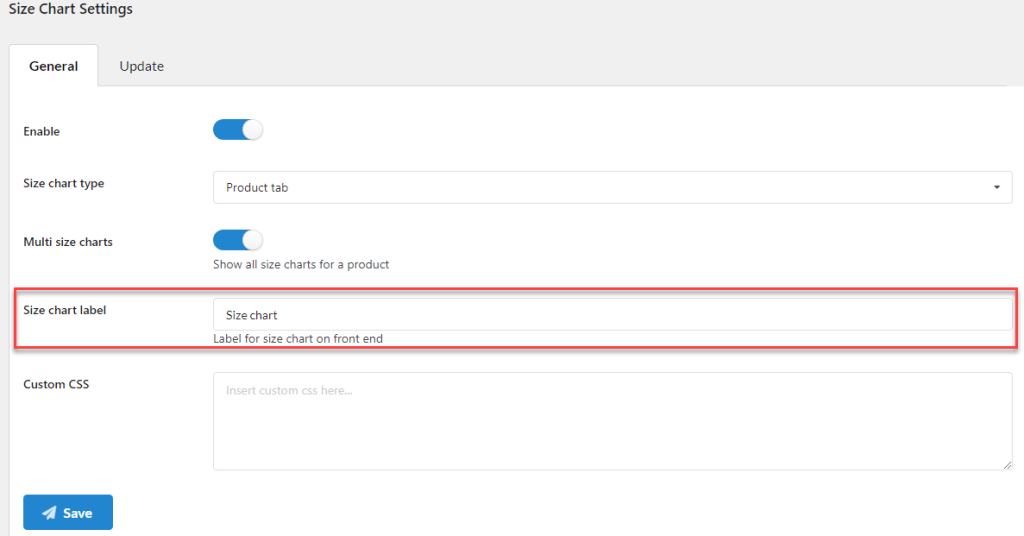 WooCommerce Product Size Chart – VillaTheme Documentation